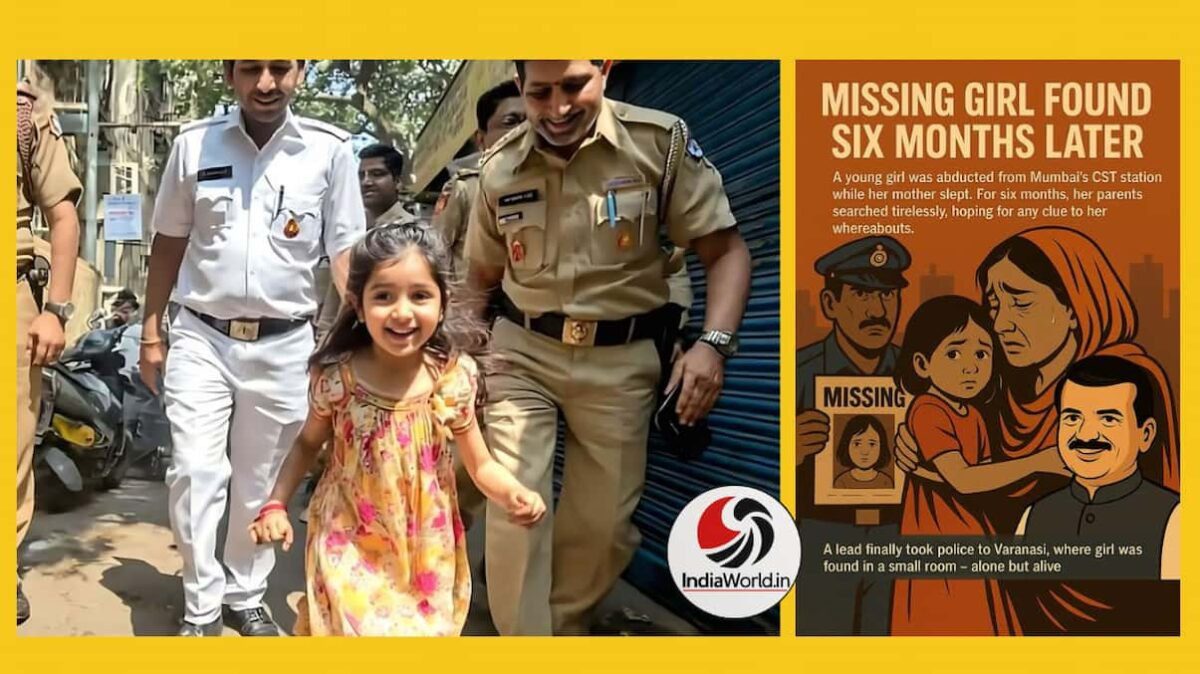 Mumbai Girl Lost, Found in Varanasi: Aarohi Miracle Reunion - IndiaWorld